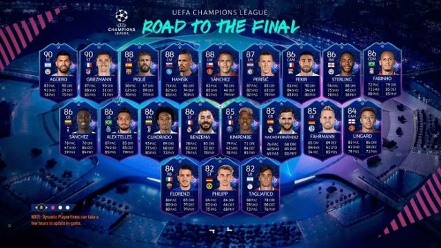 【FIFA19】UCL/ECL Liveカード情報まとめ | FIFA FUTGUIDE